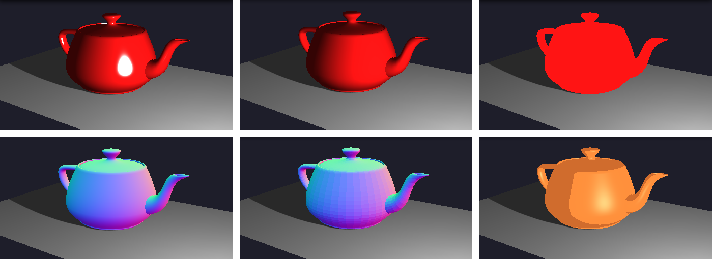 figure-1-light-materials-from-left-to-right-up-to-bottom-phong-gouraud-basic-normal